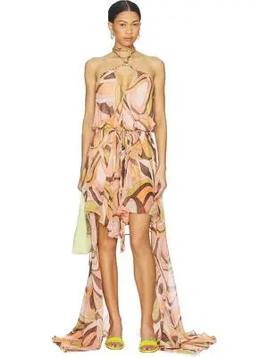 Alexis Gisela Dress - Abstract Print