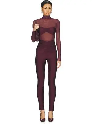 SEROYA Brietta Catsuit - Merlot