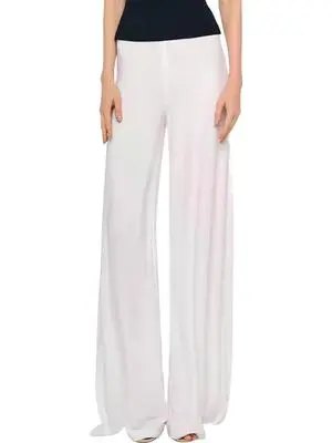 Norma Kamali Bias Trousers - White