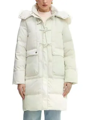 MORGAN Padded Coat - White