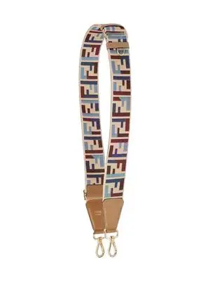 FENDI Logo-Pattern Shoulder Strap