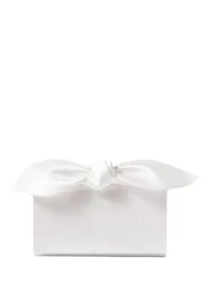 AQUAZZURA Bow Mini Bag - White