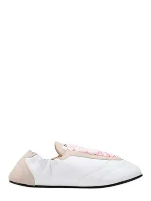 Repetto Lace-up Ribbon Sneakers - White