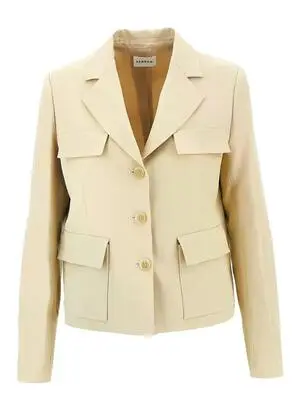P.a.r.o.s.h Single-breasted Jacket - Neutrals