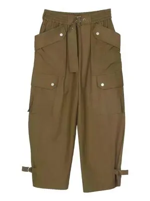 3.1 Phillip Lim Buckle-belted Cargo Pants - Brown