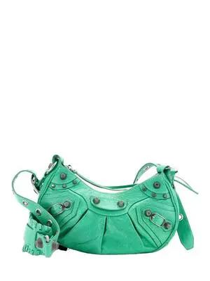 Balenciaga Le Cagole Xs Hobo Bag - Green