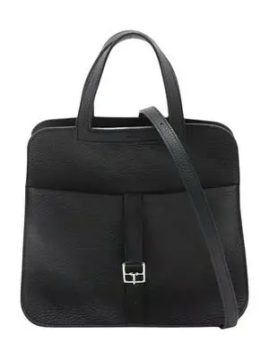 Hermès Halzan 25 Satchel - Black