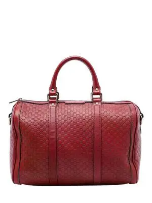 Gucci Microssima Joy Boston Satchel - Red