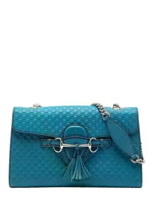 Gucci Medium Emily Shoulder Bag - Blue