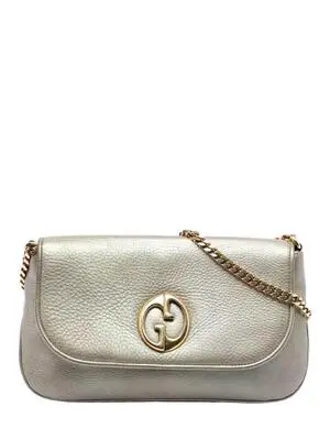 Gucci 1973 Medium Chain Crossbody Bag - Gold