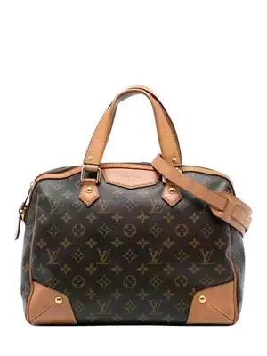 LOUIS VUITTON 2012 Monogram Retiro Pm Satchel - Brown
