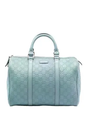 Gucci Medium Sima Joy Boston Bag - Blue