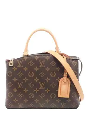 LOUIS VUITTON Monogram Petit Palais Satchel 2010-2026 - Brown