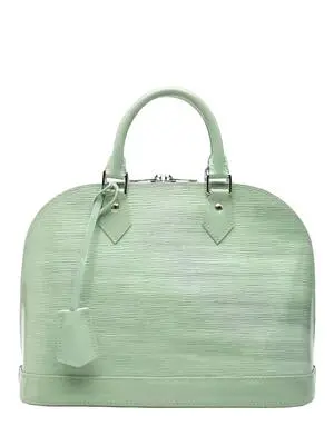 LOUIS VUITTON 2012 Electric Epi Alma Pm Handbag - Green