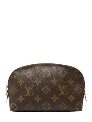 LOUIS VUITTON 2006 Monogram Cosmetic Pm Pouch - Brown