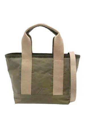 Barbour Tartan-detail Tote Bag - Green