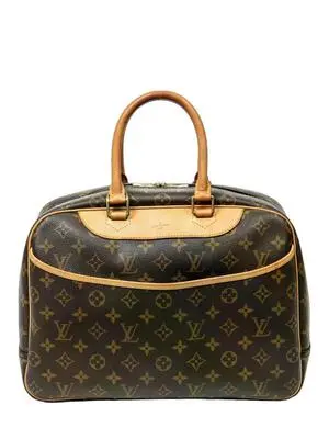 LOUIS VUITTON Deauville Monogram Tote Bag - Brown