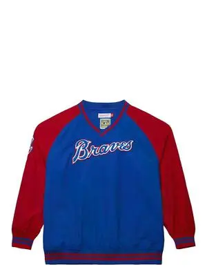 Mitchell & Ness Logo Pullover Top - Blue