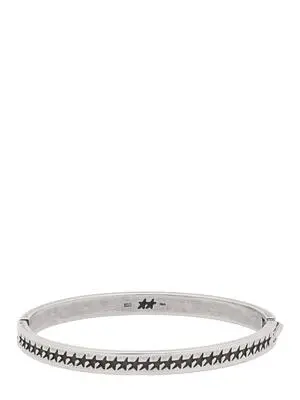 TWOJEYS Icon Stars Closed Bangle - Sterling Silver