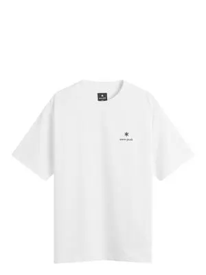 SNOW PEAK Nsd Logo T-shirt - Off White