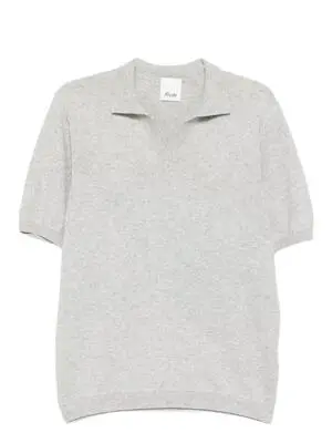 ALLUDE Short-sleeve T-shirt - Grey