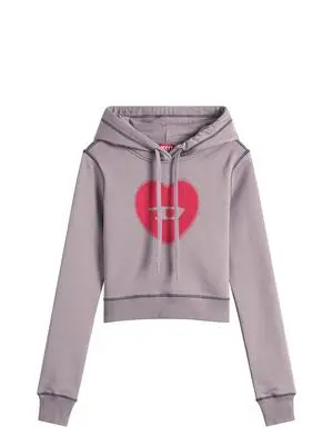 DIESEL F-slimmy Hoodie - Grey