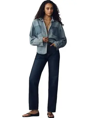 Ag Sydney High-rise Relaxed Straight Jeans - Recoup