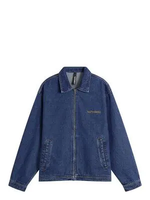 NO PROBLEMO Nayoko Heavyweight Denim Jacket - Blue