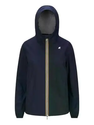 K-WAY Hooded Zip Jacket - Blue