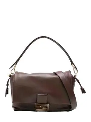 Fendi Medium Mamma Baguette Shoulder Bag - Brown
