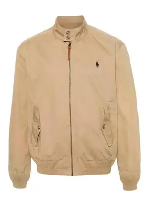 Polo Ralph Lauren Logo-detail Twill Jacket - Neutrals
