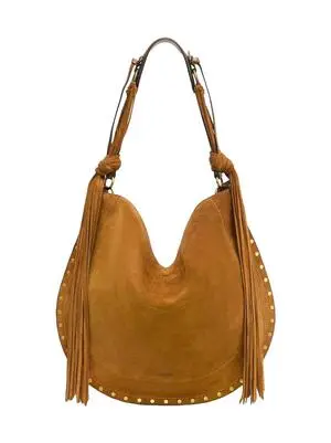 Isabel Marant Oskan Hobo Shoulder Bag - Brown
