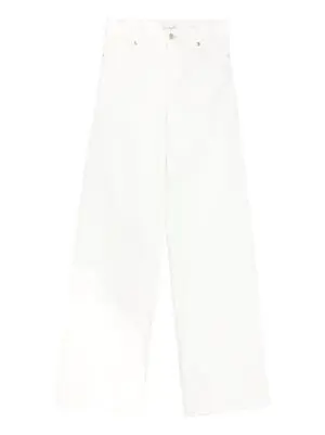 FRAME Palazzo Jeans - White