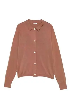 Aspesi Buttoned Cardigan - Brown