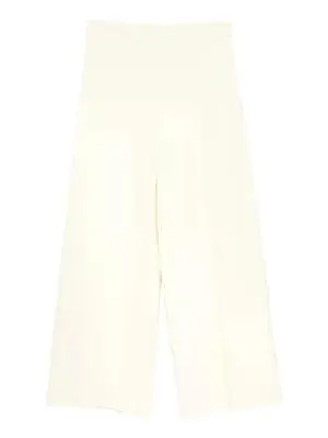 Liviana Conti Wide-leg Trousers - Yellow