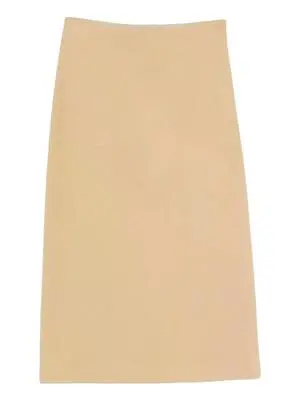 Liviana Conti A-line Midi Skirt - Neutrals
