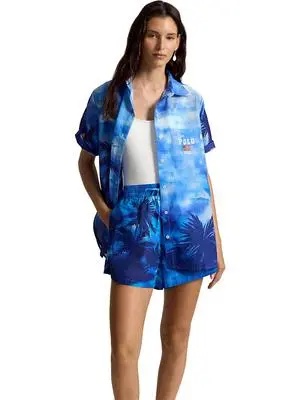 Ralph Lauren Printed Cotton Cover-up Set - Scenic