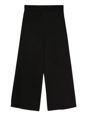 Liviana Conti Wide-leg Trousers - Black