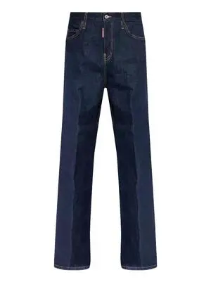 Dsquared2 Jennifer Tie-detailed Jeans - Blue