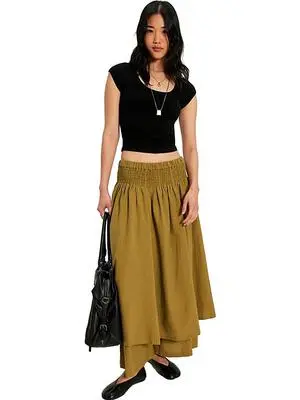 Rujuta Sheth Rujuta Sheth Rue Pants Olive Stone