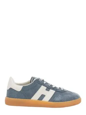 Hogan Cool Laced H Sneakers - Sky Blue