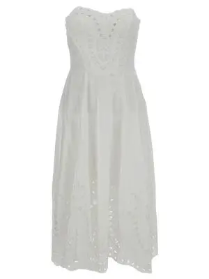 Charo Ruiz Ibiza Marlin Long Dress - White