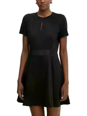 BOSS Waist Trim Cutout Dress - Black