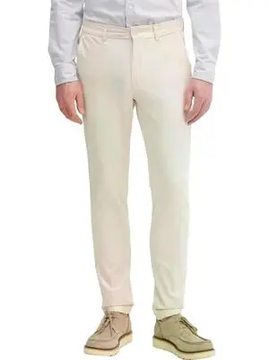 BOSS Slim-fit Cotton Trousers - Neutrals