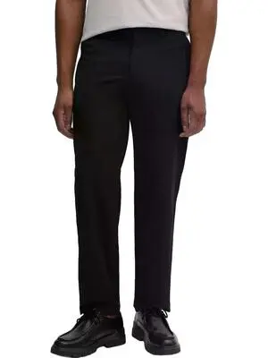 BOSS Straight Chino Trousers - Black