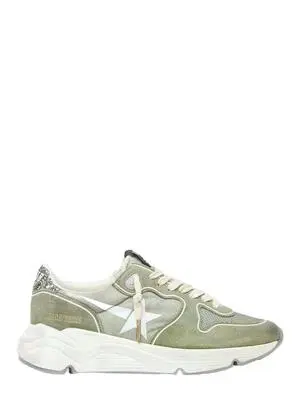 GOLDEN GOOSE Running Sole Sneakers - Green