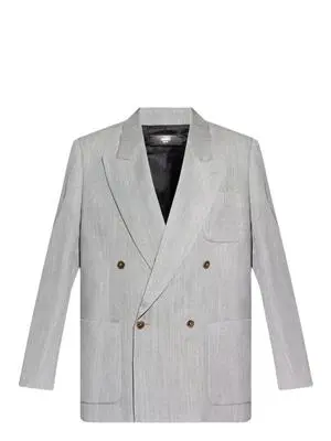 Amiri Double-breasted Blazer - Grey