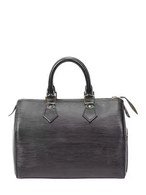 LOUIS VUITTON Speedy Tote Bag - Black