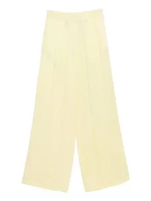 Fabiana Filippi Elastic-waistband Palazzo Pants - Yellow
