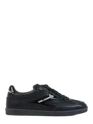 Karl Lagerfeld Lace-up Low-top Sneakers - Black